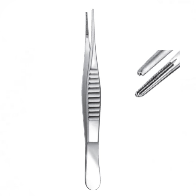 Pinza Bakey Recta Atraumática para Cirugía 15 cm de Carl Martin