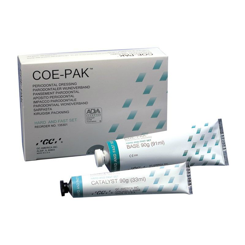 Coe Pak Hard y Fast Set Cemento 90gr Base + 90gr Catalizador de GC