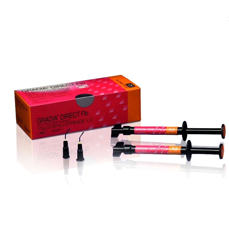 Gradia Direct Flo Composite Fluido 2 Jeringas 1,5gr de GC
