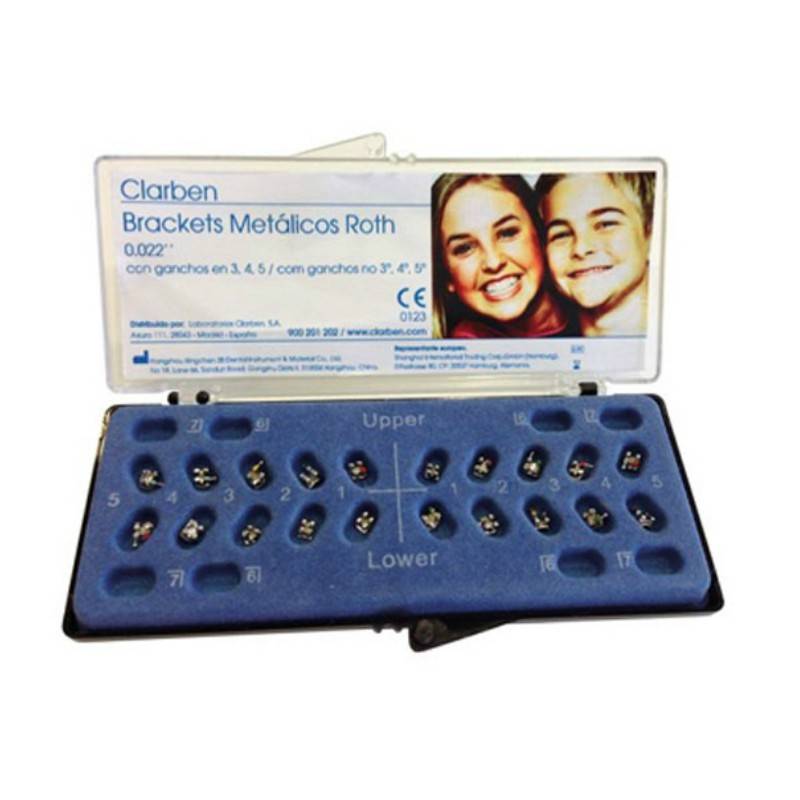 Kit Brackets Metálicos Roth 20 unidades de Clarben