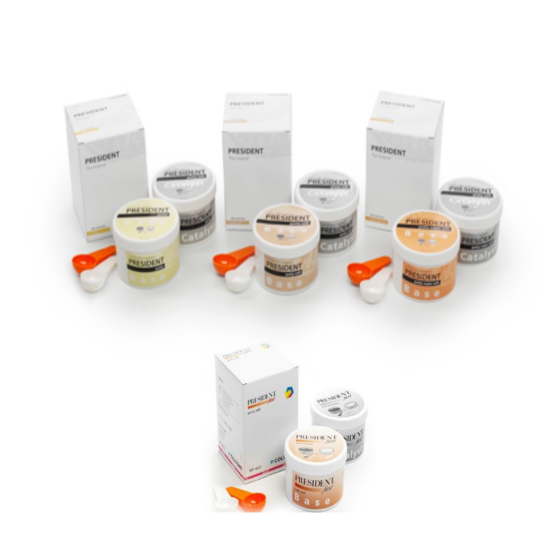 President The Original Putty Silicona 2 botes 300ml de Coltene