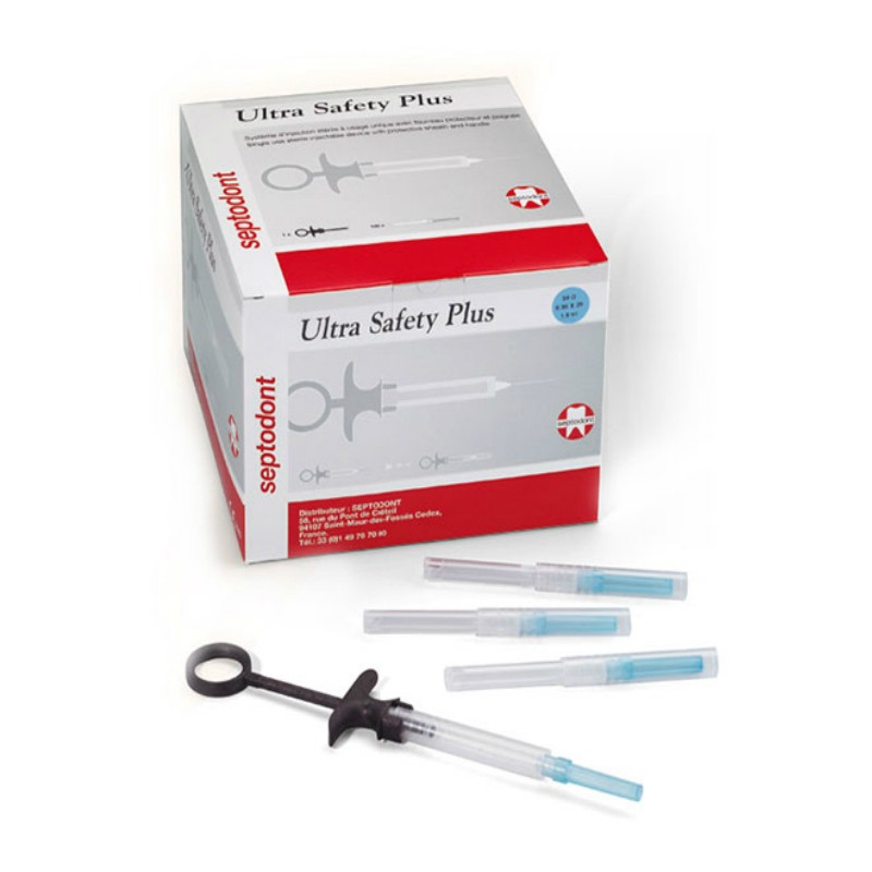 Ultra Safety Plus Agujas Caja 100 unidades de Septodont