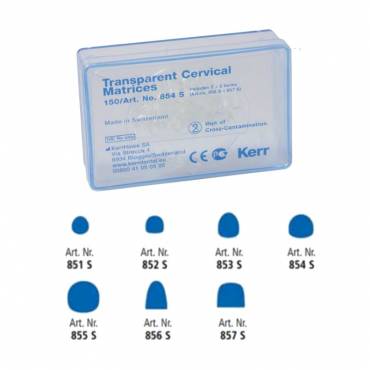 Hawe Matrices Cervicales Transparentes Reposición 150 uds.