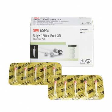 RelyX Fiber Post 3D Poste de Fibra Reposición 10uds de 3M