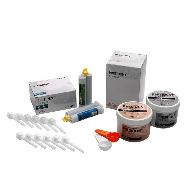 President The Original Silicona Adición Pack II de Coltene