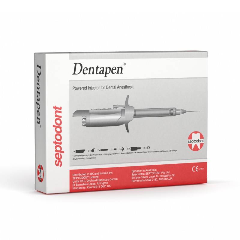 Jeringa Electrónica Dentapen Kit Anestesia Local de Septodont