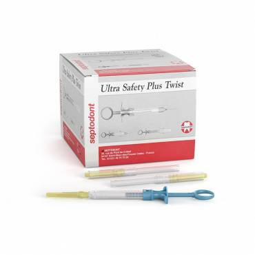 Ultra Safety Plus Twist Agujas Caja 100 unidades de Septodont