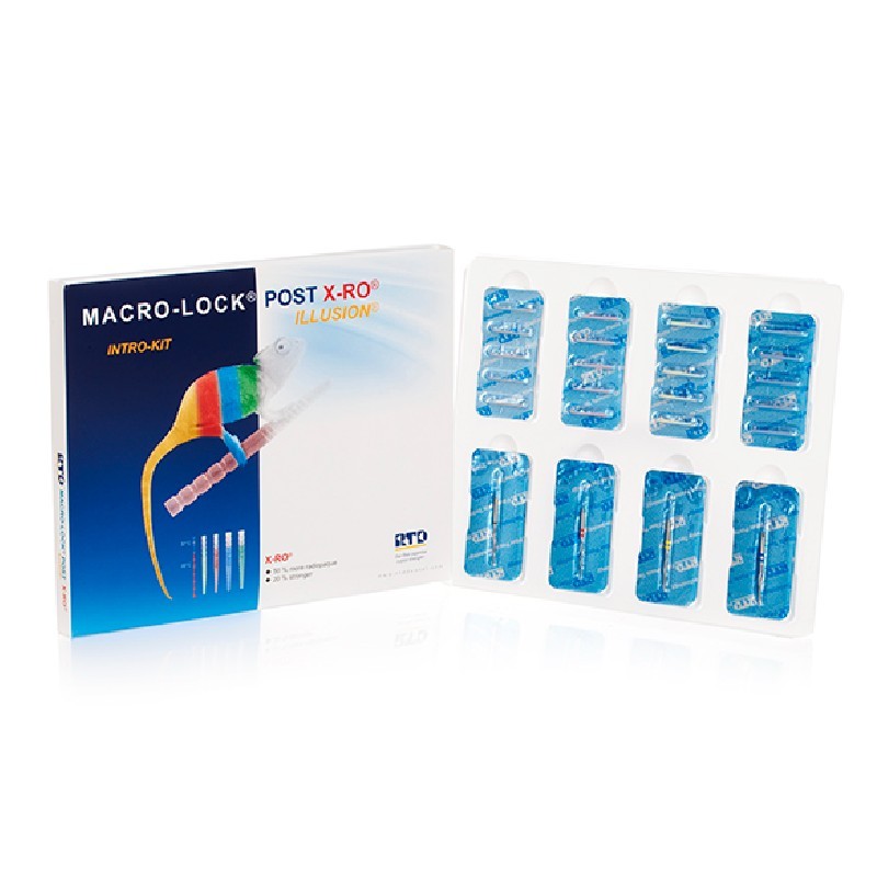 Macro Lock illusion X-Ro Intro Kit 20 postes y 6 fresas Inibsa