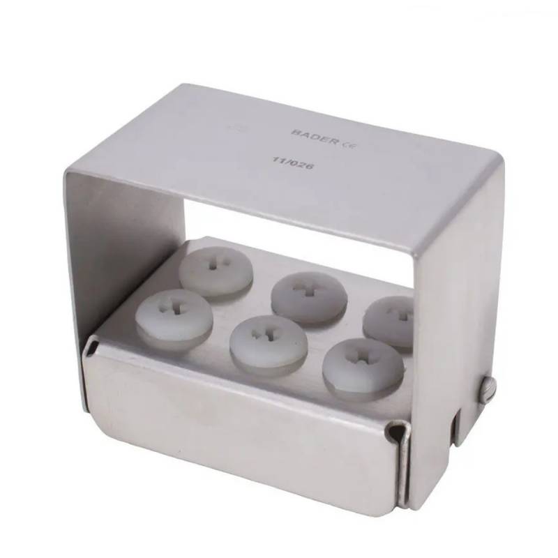 Fresero 6 Hoyos Limas y CA Acero Inox Bader