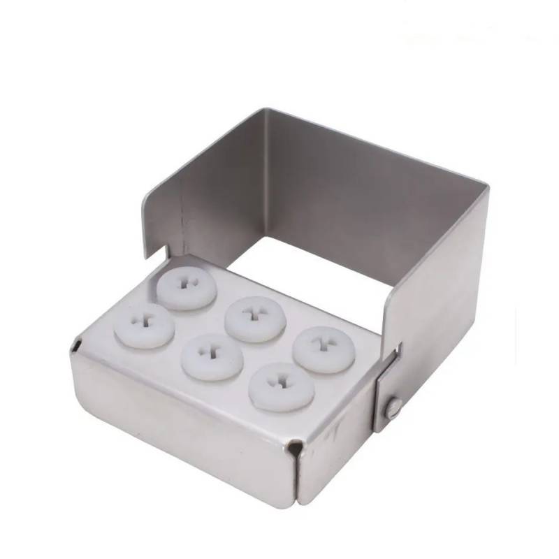 Fresero 6 Hoyos Limas y CA Acero Inox Bader