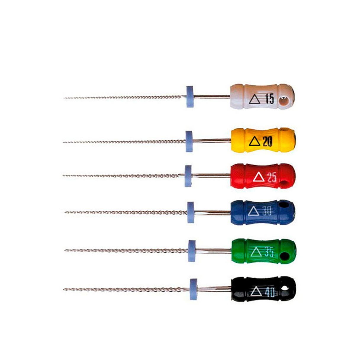 Limas Triple-Flex 30 mm Acero Inox Endodoncia Caja 6u Kerr