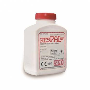 Respal NF Resina Acrílica Termopolimerizable Polvo 1kg S.P.D. Dental