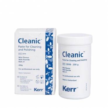 Cleanic Pasta Profiláctica CON Flúor Cartucho 200 gr Kerr Hawe