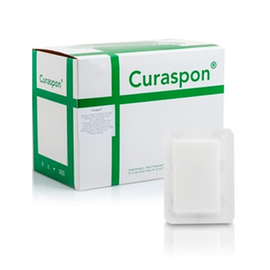 Esponjas Hemostáticas CuraSpon Gelatina 8x5x1cm 20 unidades Atramat