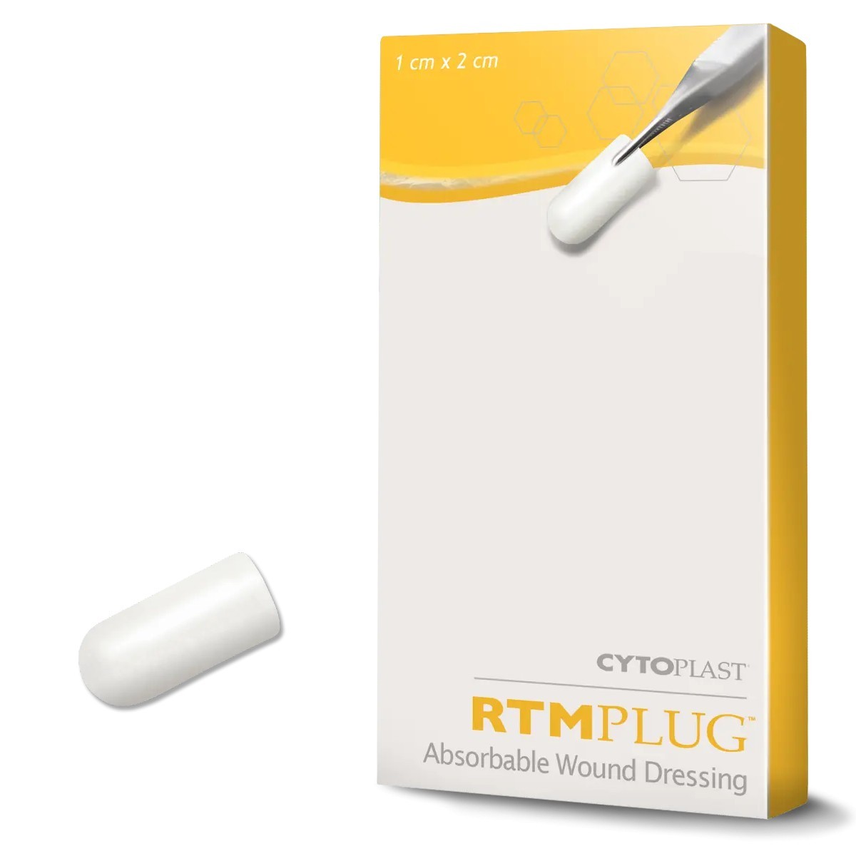 Hemostático de Colágeno Cytoplast RTM Plug 10x20mm 10 uds Osteogenics