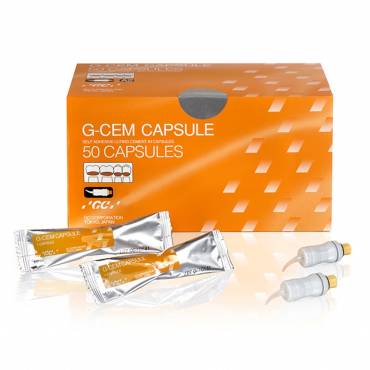 G-Cem Capsule Surtido Cemento de Resina Universal Autoadhesivo 50u GC