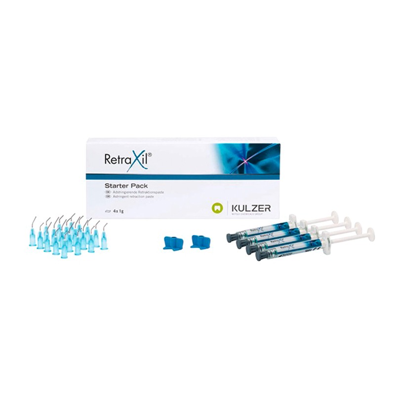 RetraXil Pasta de Retracción Starter Pack 4x1gr Kulzer
