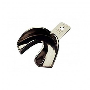 Cubeta Coe Impresión Dental Inferior con Retención, Lisa, Niquel GC