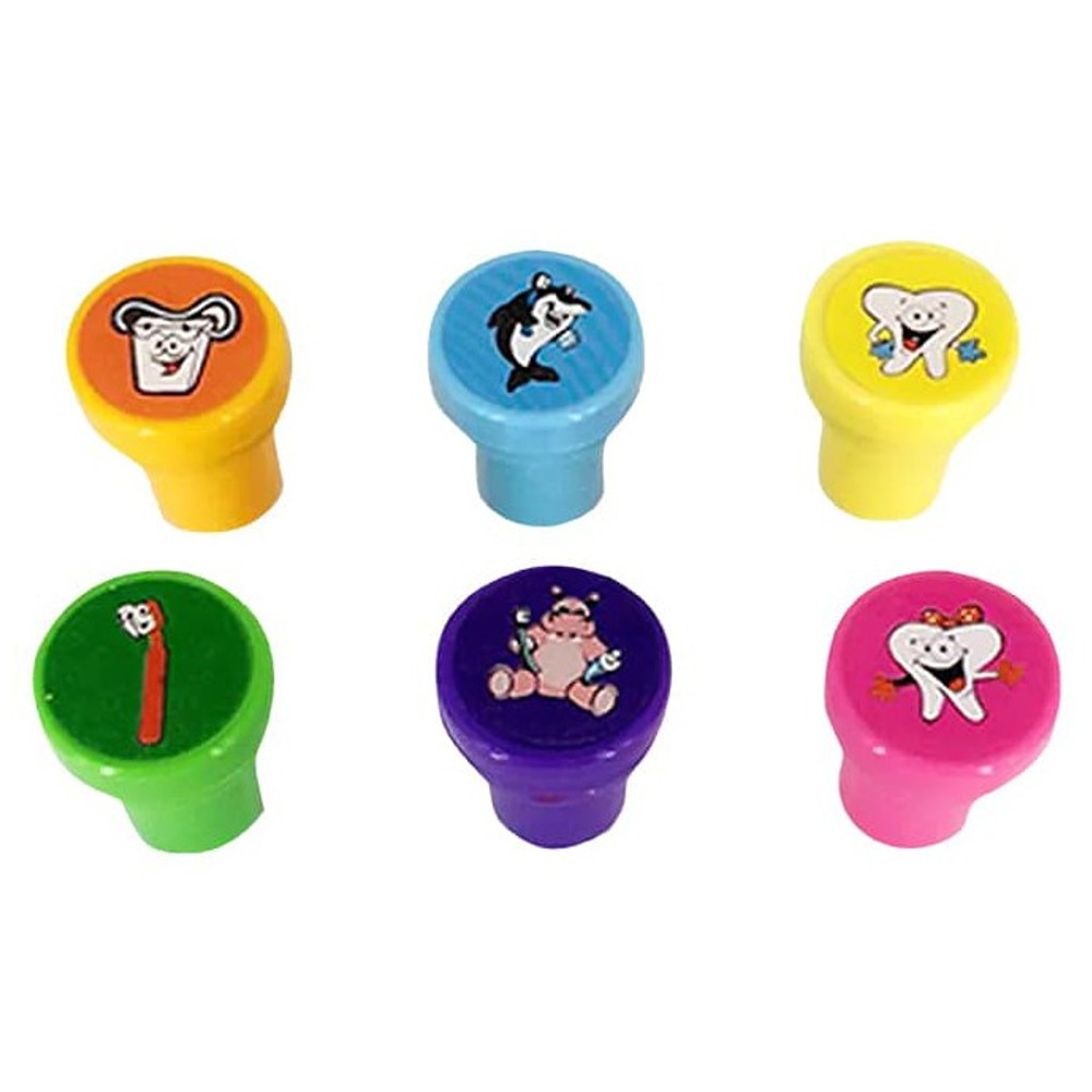 Sellos Infantiles Smiley Face con Tinta, Surtido Colores 24u Kike Toys