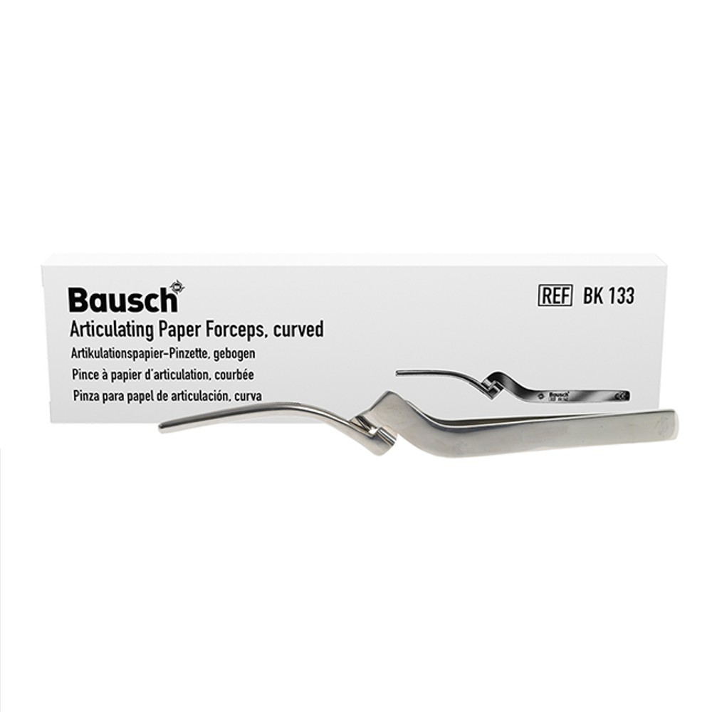 Pinza para Papel de Articular, Curva BK 133 Bausch