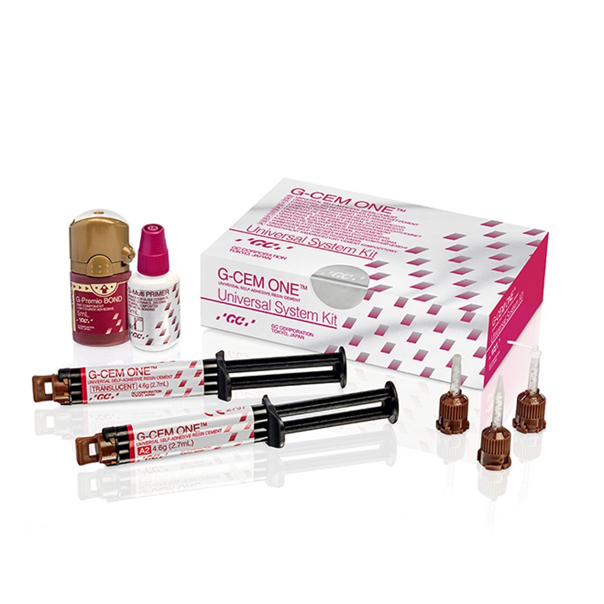 G-Cem One Universal System Kit + G-Premio Bond + G-Multi Primer GC