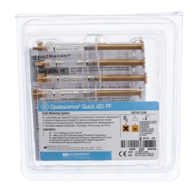 Opalescence Quick PF 45% Econo Kit 20 Jeringas 1,2ml Ultradent