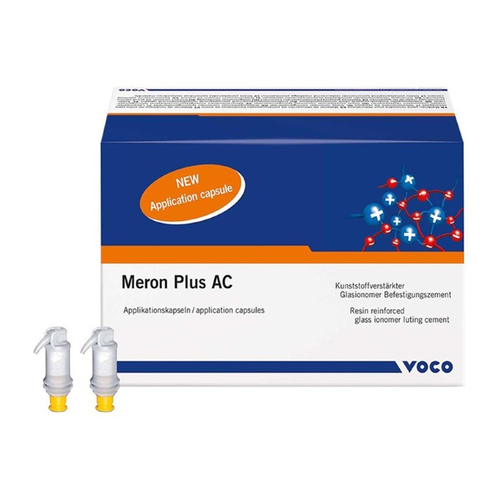 Meron Plus AC Cemento Universal Ionómero de Vidrio Cápsulas 50u VOCO