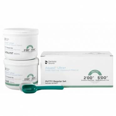 Aquasil Ultra Putty Soft Silicona Pesada 450ml+450ml de Dentsply