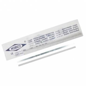 Tiras de Separar Acero 3mmx0,1mm 1 Cara Abrasivas L120mm 12 uds Horico