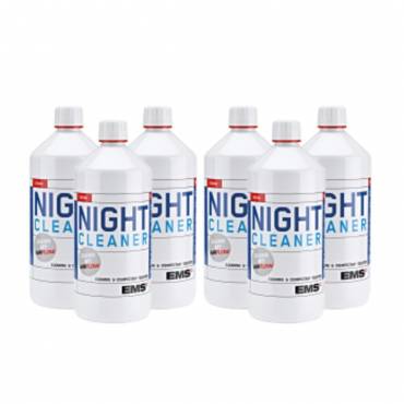 Solución Limpiadora y Desinfectante Night Cleaner 6 botella 800ml EMS