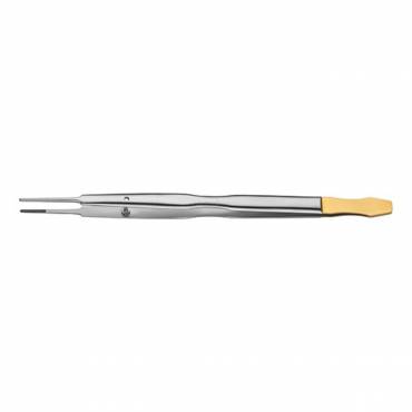 Pinza Anatómica Gerald 18cm Recta con Pasador TC LS Carl Martin