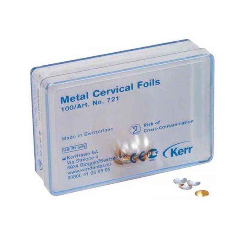 Matrices Cervicales Metálicas Adaptables Reposición 100 uds Kerr Hawe