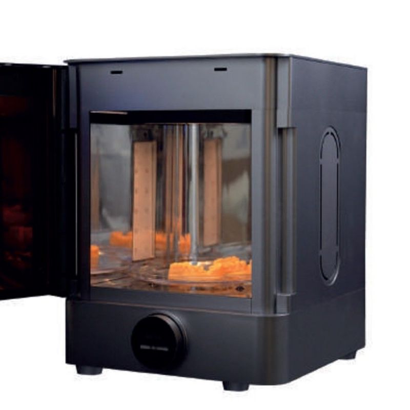 Horno de Curado UV Impresora 3D FabCure 2 Opera 30 LEDs 405nm Φ210mm.