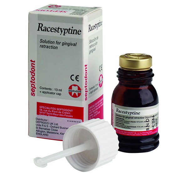 Racestyptine Solución Retracción 13ml de Septodont.