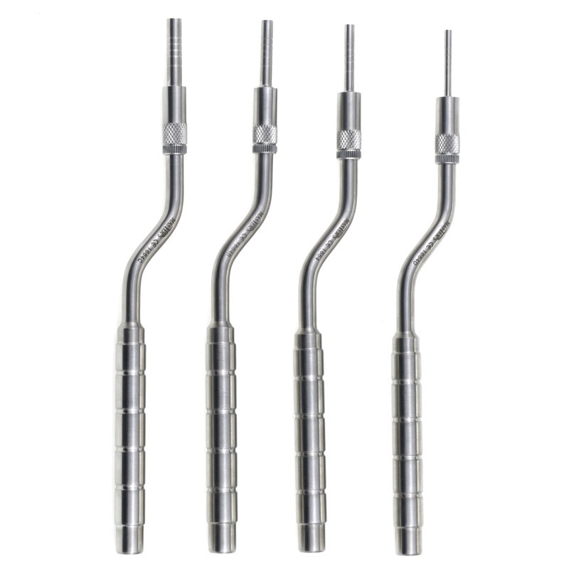Set de 4 Osteotomos Cóncavos Angulados de Masters