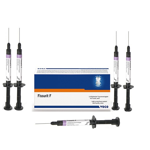 Fissurit F Kit Sellador de Fisuras 5 Jeringas 2gr. de Voco