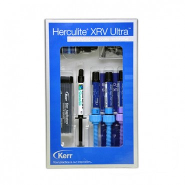 Herculite XRV Ultra Composite Restaurador Jeringa Minikit de Kerr