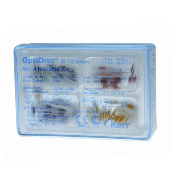 Optidisc Mini Kit Discos Pulido 12.6mm. 120u. de Kerr