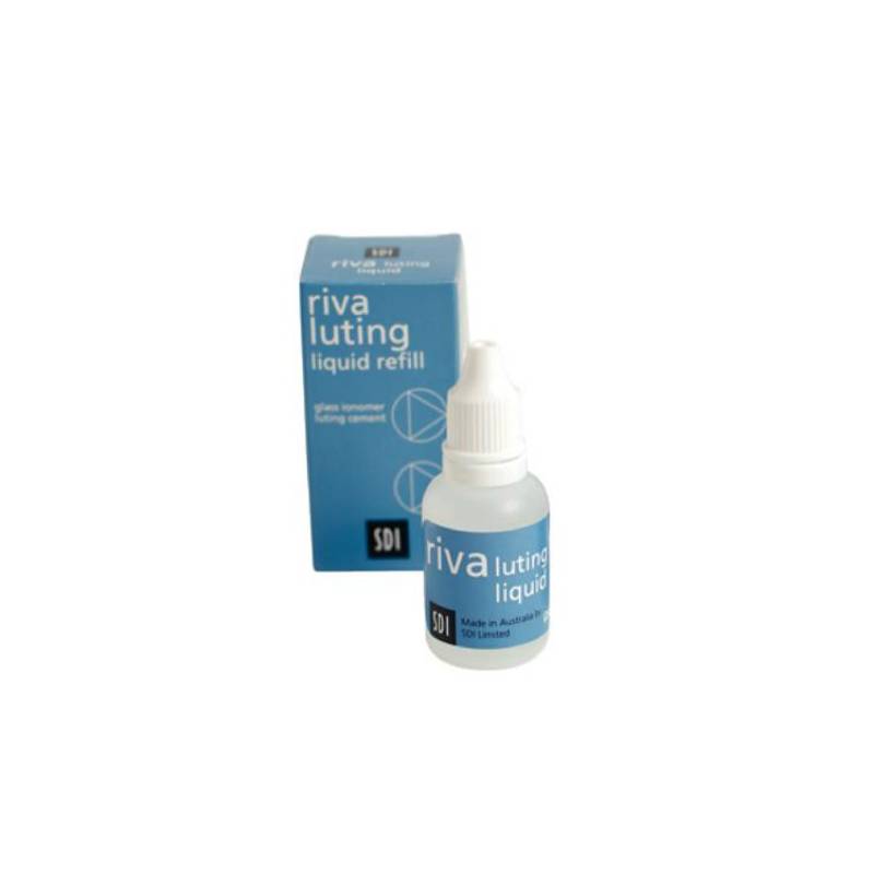Riva Luting Cemento Reposición 24,3ml. Líquido de SDI