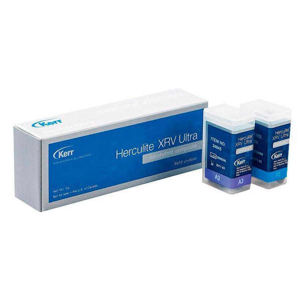 Herculite XRV Ultra Composite U. Unidose Reposición 20x0.20gr. de Kerr