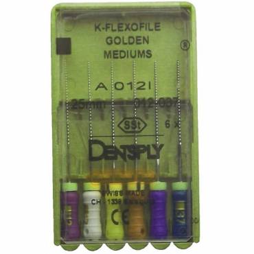 Limas K Golden Medium 25mm. 6uds. de Maillefer