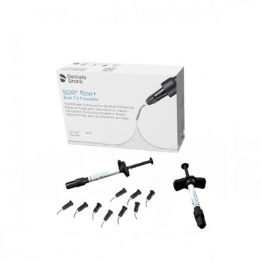 SDR Flow+ Universal Composite Fluido 2 Jeringas Reposición 1g Dentsply