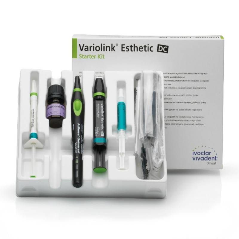 Variolink Esthetic DC Cemento Starter Kit Adhese VivaPen de Vivadent
